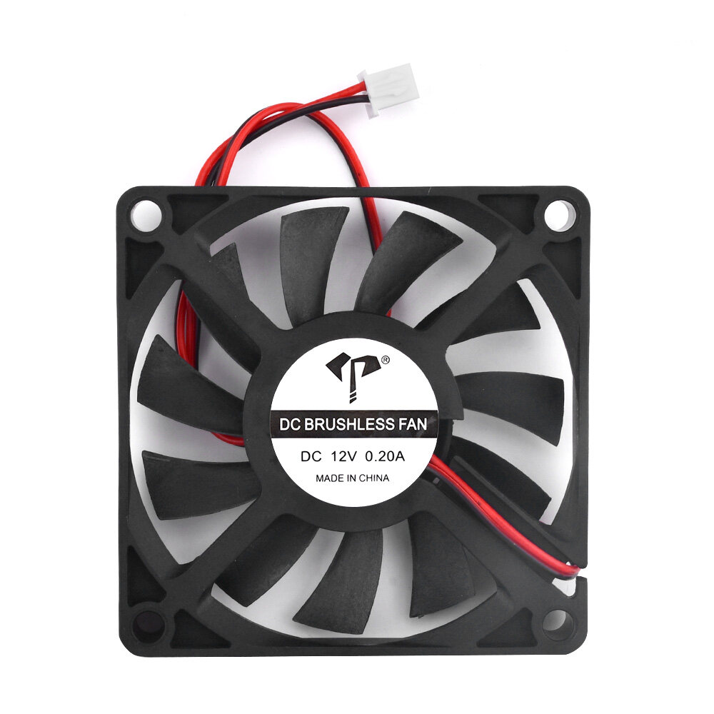 DIPPRUN 6/7/8cm Dc 5v 12v 24v 6cm Fan Oily Bronze Sleeve Bearing Silent Brushless Cooling Fan ...