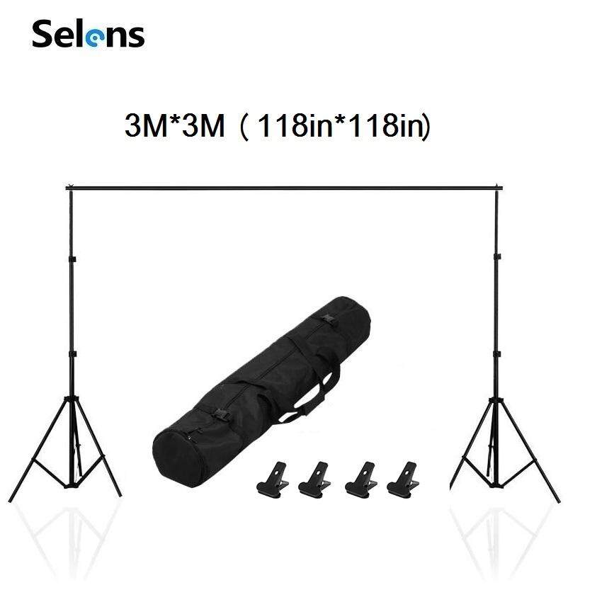 【Local Delivery】Selens Backdrop Stand Background Stand Backdrop Support ...