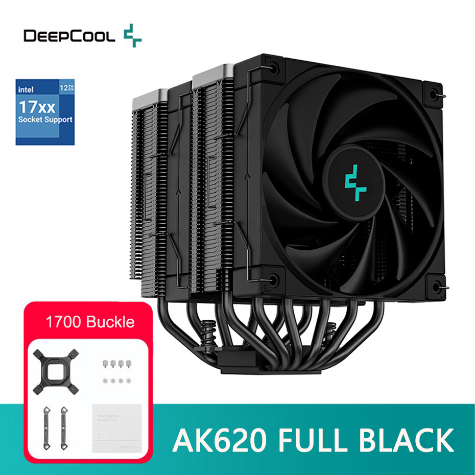 Deepcool AK620 Radiator 6 heatpipes CPU Cooler twin towers radiator fan ...