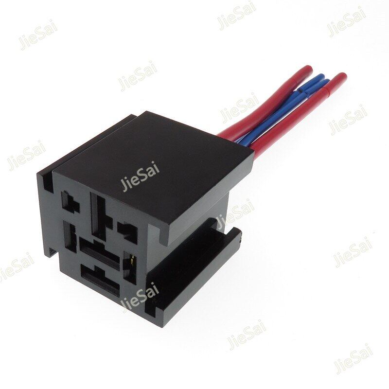 High Quality 】 NIkk nuab Shop 4 Pin 5 Pin Relay Socket With Wires For ...