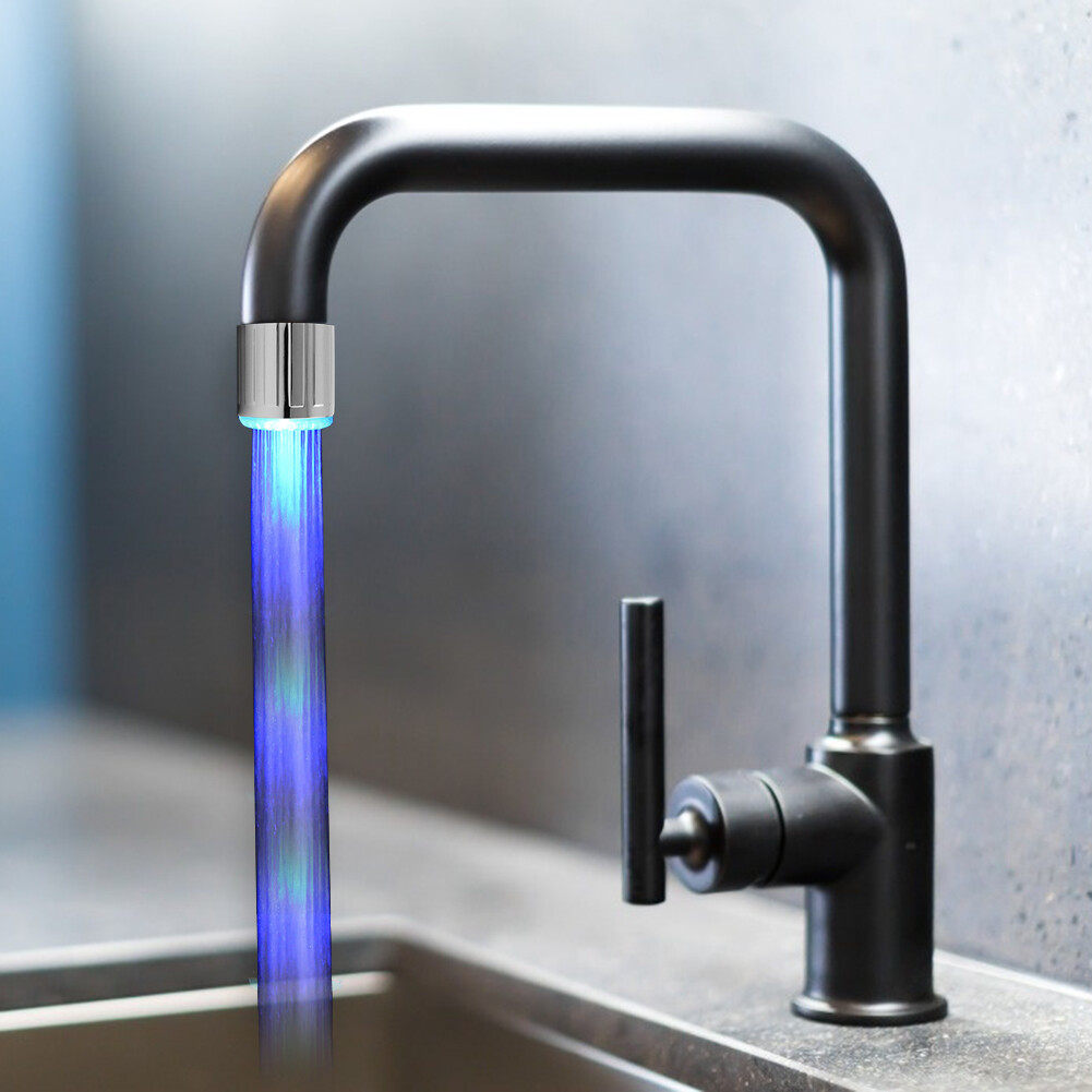 LED Colorful Water Faucet for Household Kitchen Bathroom Shower Tap ...
