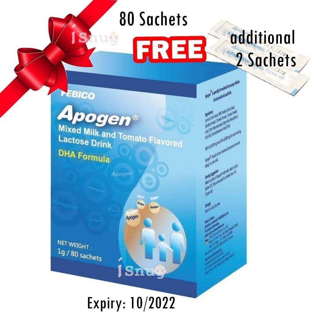Apogen Children Granule FREE 2 SACHETS - Prevent H1N1, Influenza, HFMD ...