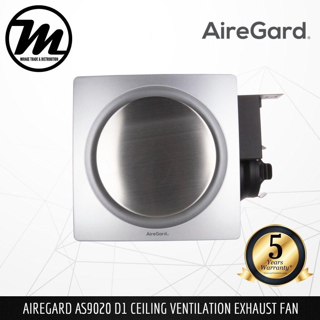 AIREGARD Ventilation Fan AS-9020 (Silent Series) Super Silence Ceiling ...