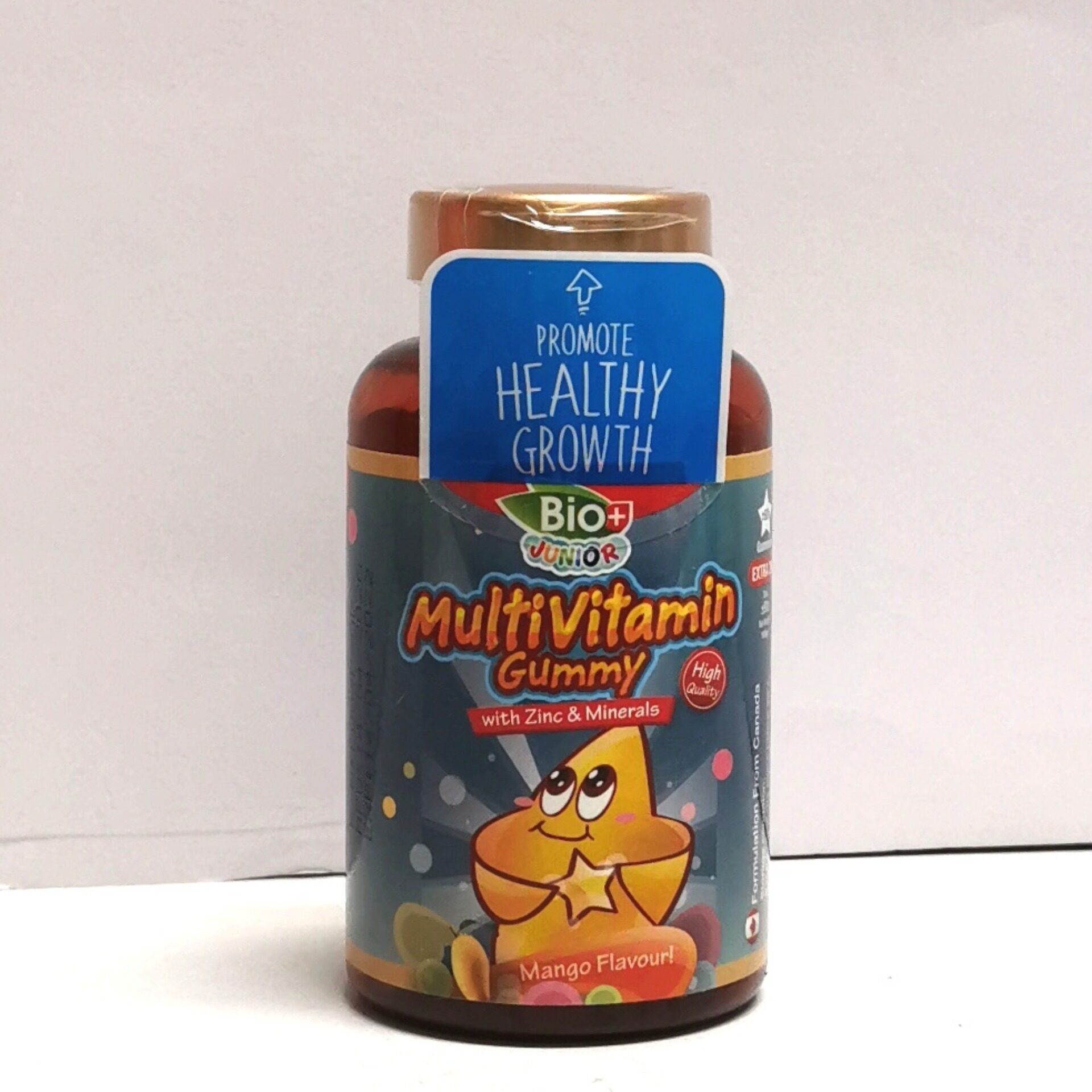 Bioplus Junior Multivitamin Gummy with Zinc And minerals 80 Gummies ...