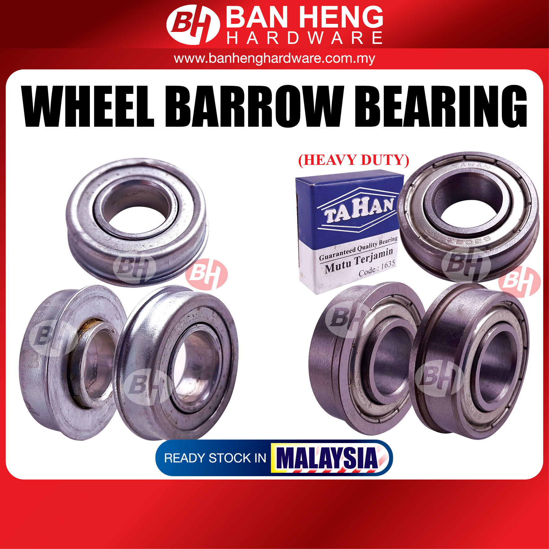 WHEEL BARROW BEARING - HEAVY DUTY | Lazada