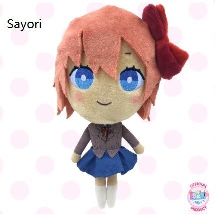 20cm Game Doki Doki Literature Club Stuff Plush Toy DDLC Monika Natsuki Sayori Yuri Stuffed ...