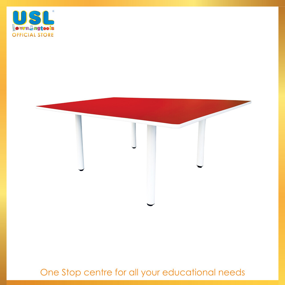 4' x 4' Square Table - Study Table & Desk | Rounded Corner | Solid Wood ...