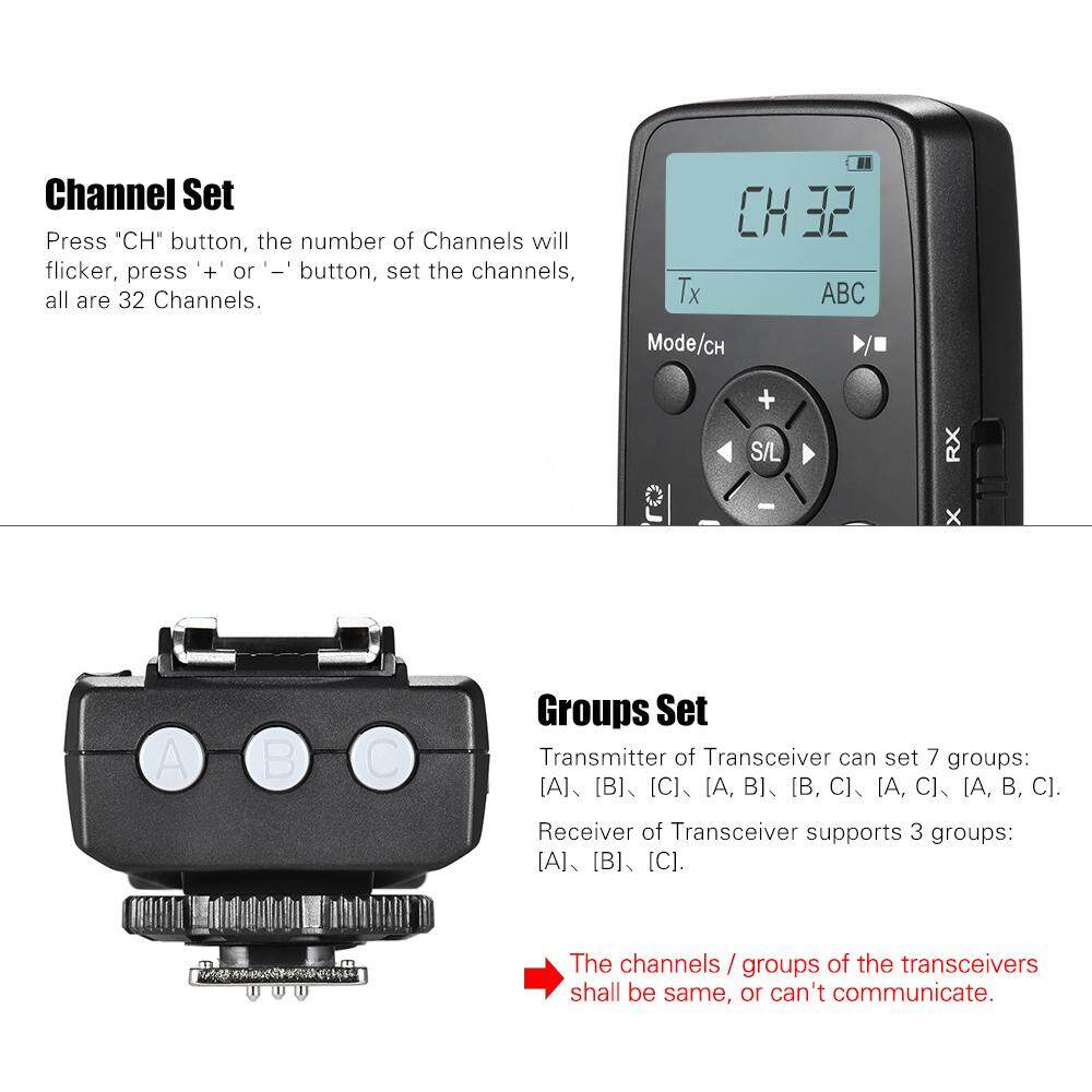 YouPro Pro-7 Wireless Shutter Timer Remote and Flash Trigger 2in1 with ...