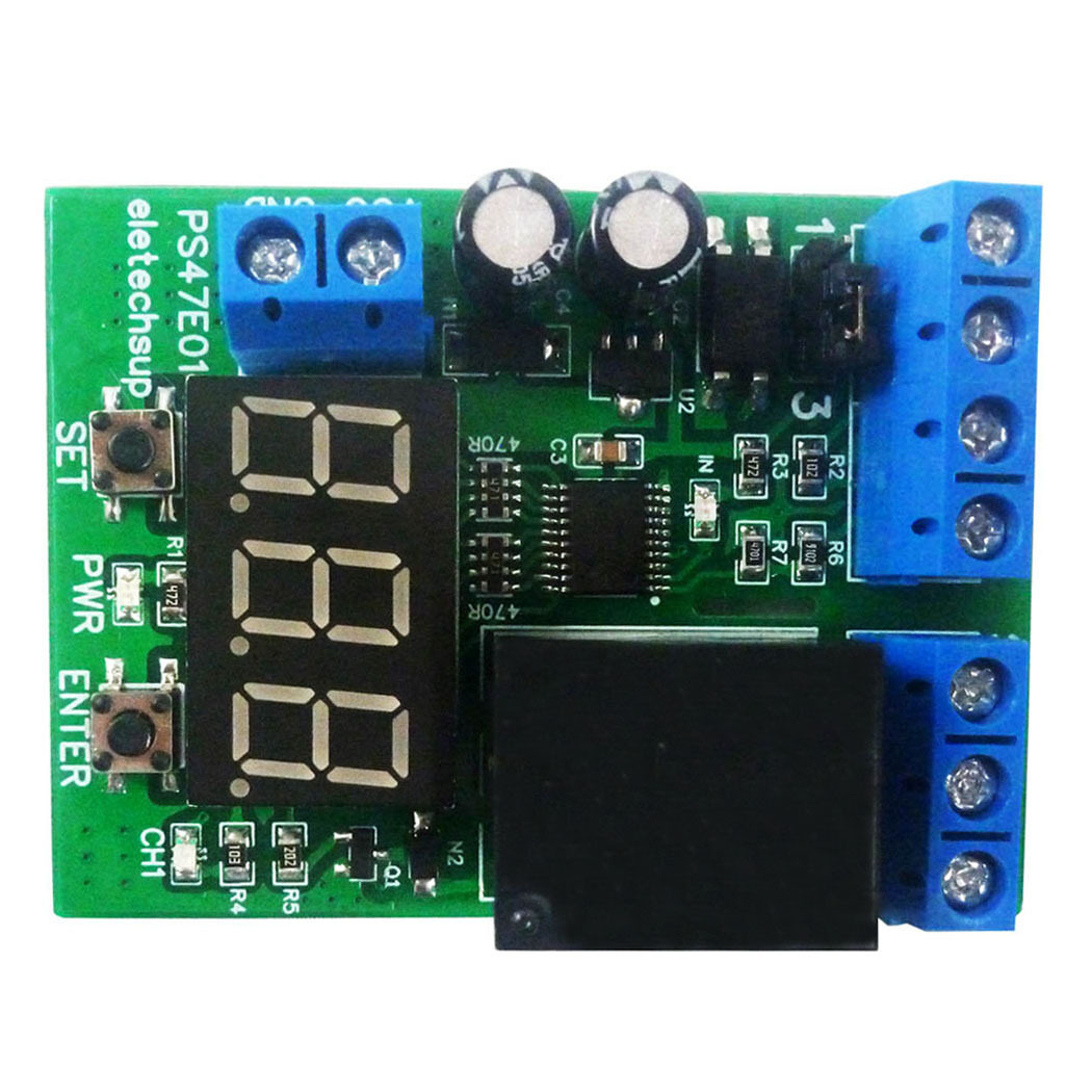 DC 12V 24V LED Digital Relay Switch Control Board Module Relay Module ...
