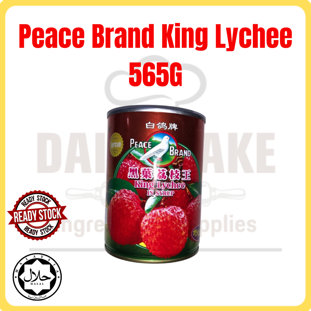 Peace King Lychee 565G/Laici/荔枝/Desserts/Pencuci Mulut/甜品/Cake/Kek/蛋糕 ...