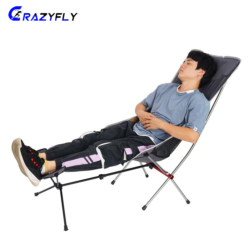 Crazyfly Outdoor Portable Folding Chair Foot Mop Rack Telescopic Leg ...