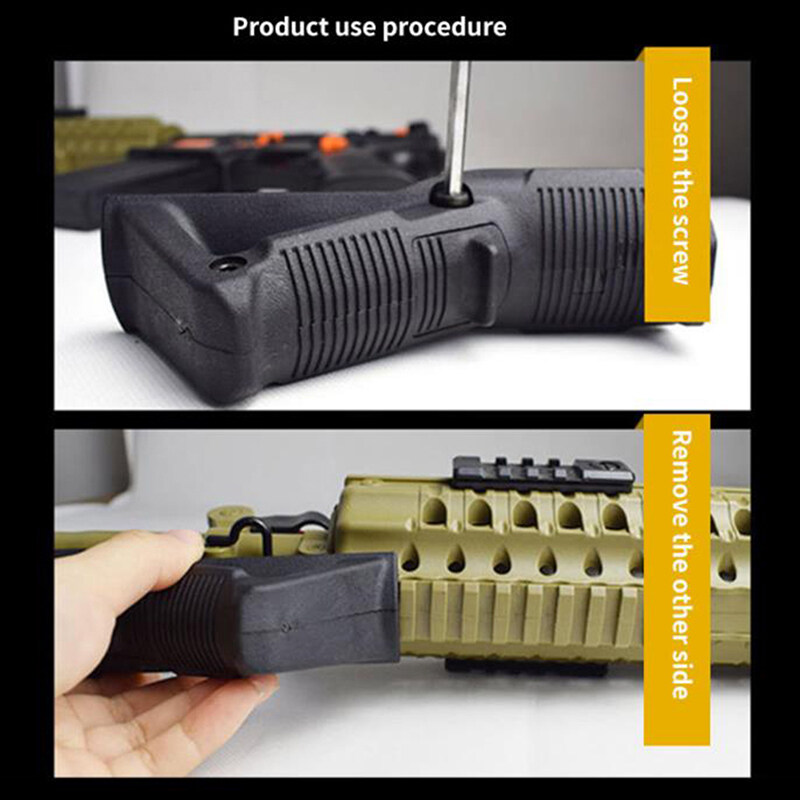 ZONG Tactical Grips AFG1 AFG2 Angled Fore Handle Grip Hunting Triangle ...