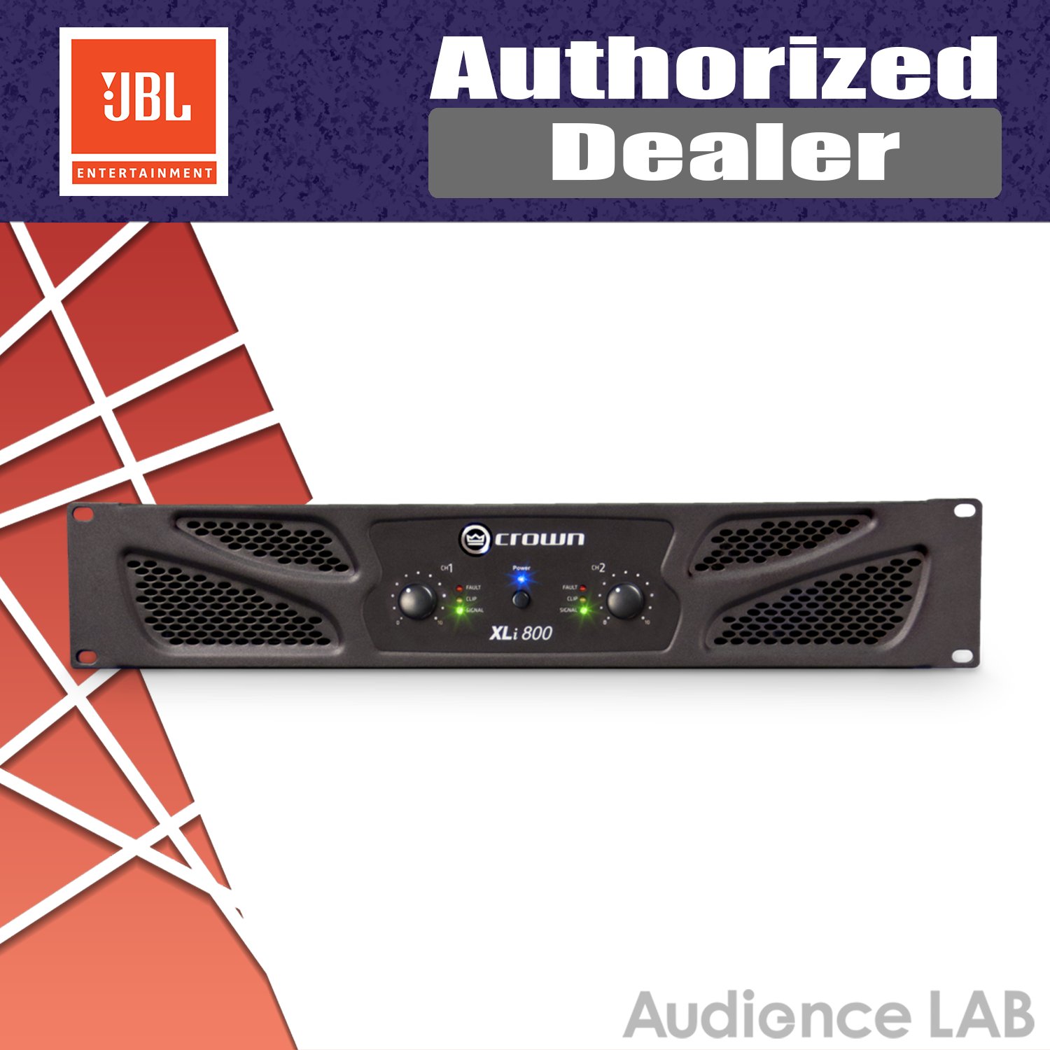 CROWN XLi-800 Two-channel, 300W @ 4Ω Professional Amplifier | Lazada