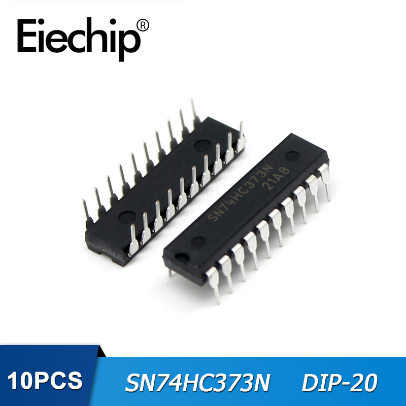 10ชิ้น SN74HC373N DIP20 SN74HC373 74HC373 DIP-20 Logic IC ใหม่ของแท้ ...