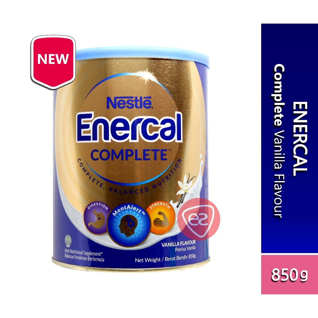[PMG PHARMACY]Nestle Enercal Complete Vanilla 850g | Lazada
