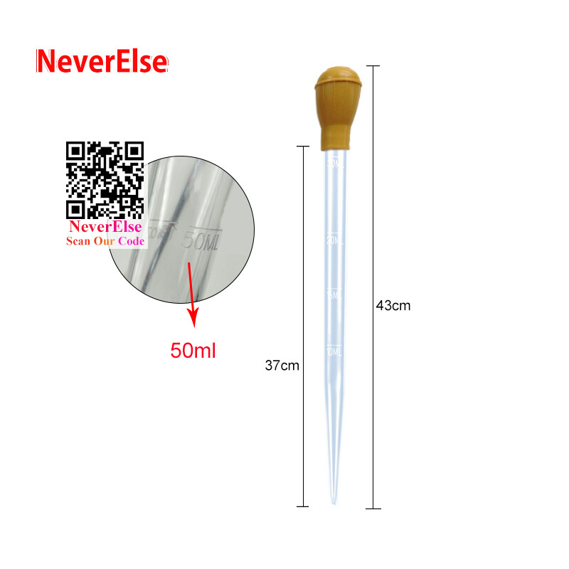 30ml 50ml Aquarium Pipette Cleaning Dopper, Water Siphon Pipe Aquarium ...