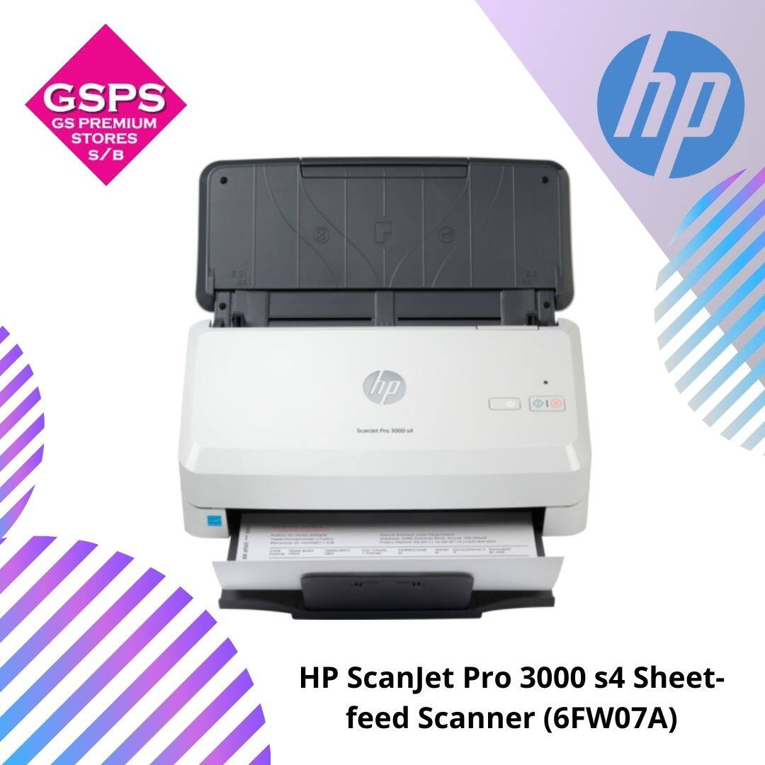 HP ScanJet Pro 3000 s4 Sheet-feed Scanner (6FW07A) | Lazada