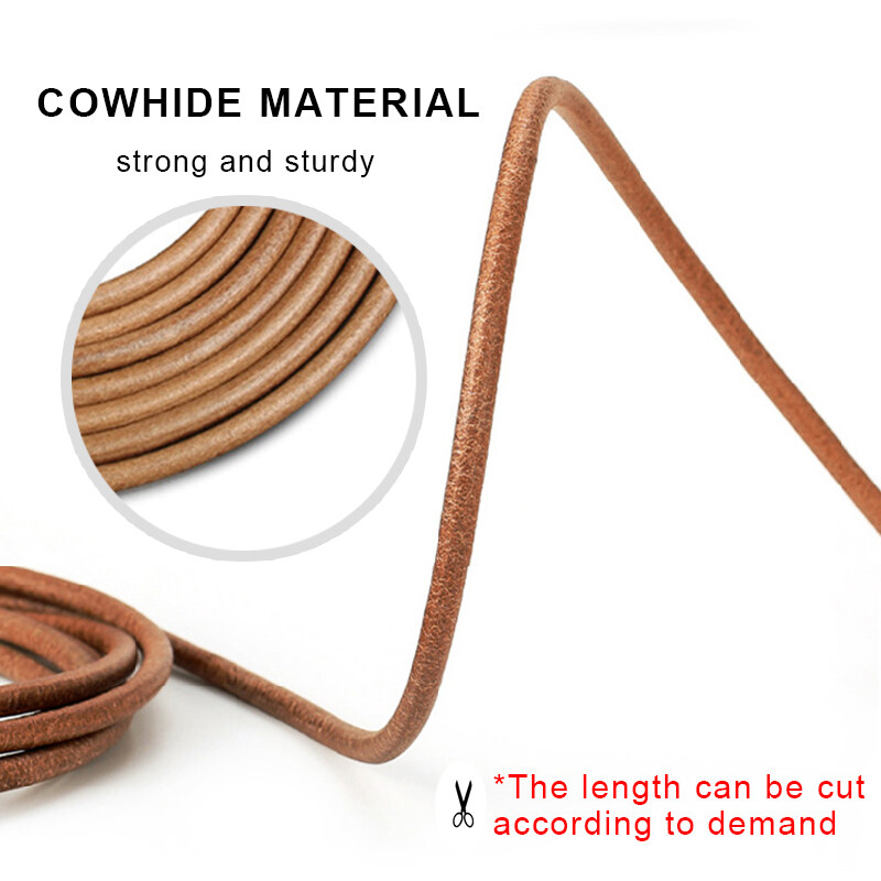 Yoomee New Cowhide Leather Jump Rope Universal Metal Bearing Speed Rope ...