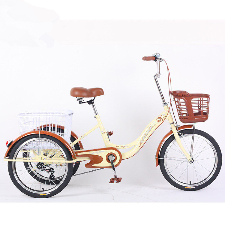 20 Inch Adult Cargo Kargo Three 3 Wheel Bicycle Bike Basikal Tricycle ...