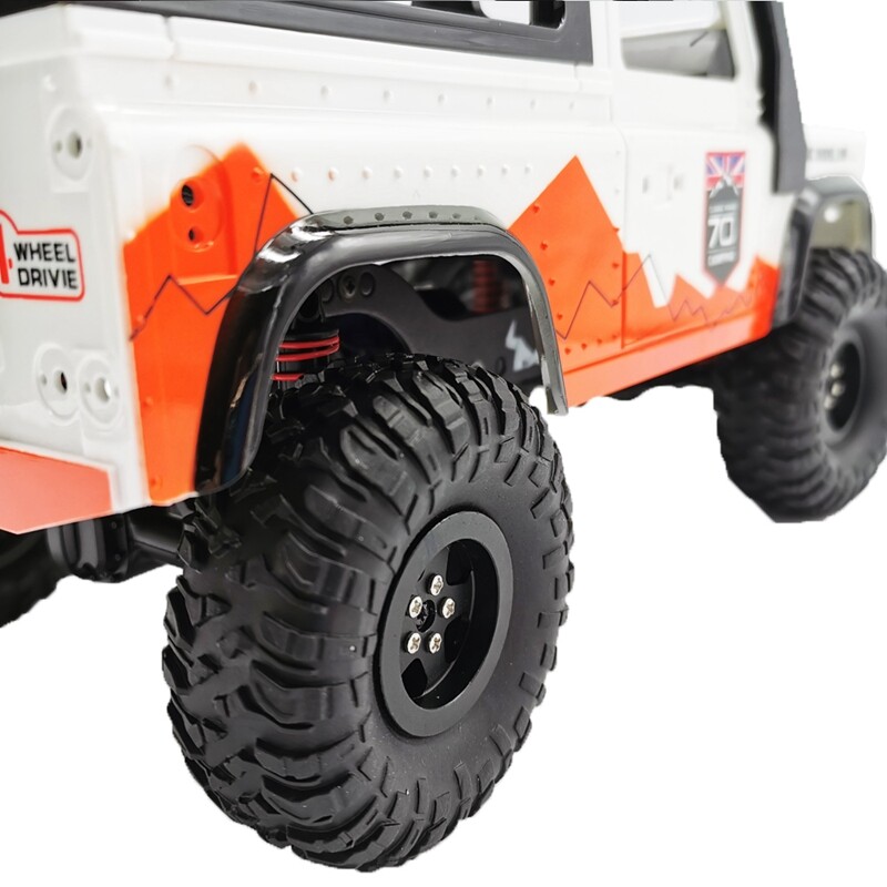 Metal Wheel Rim with Rubber Tires Tyre for MN D90 MN99S WPL C14 C24 B14 ...