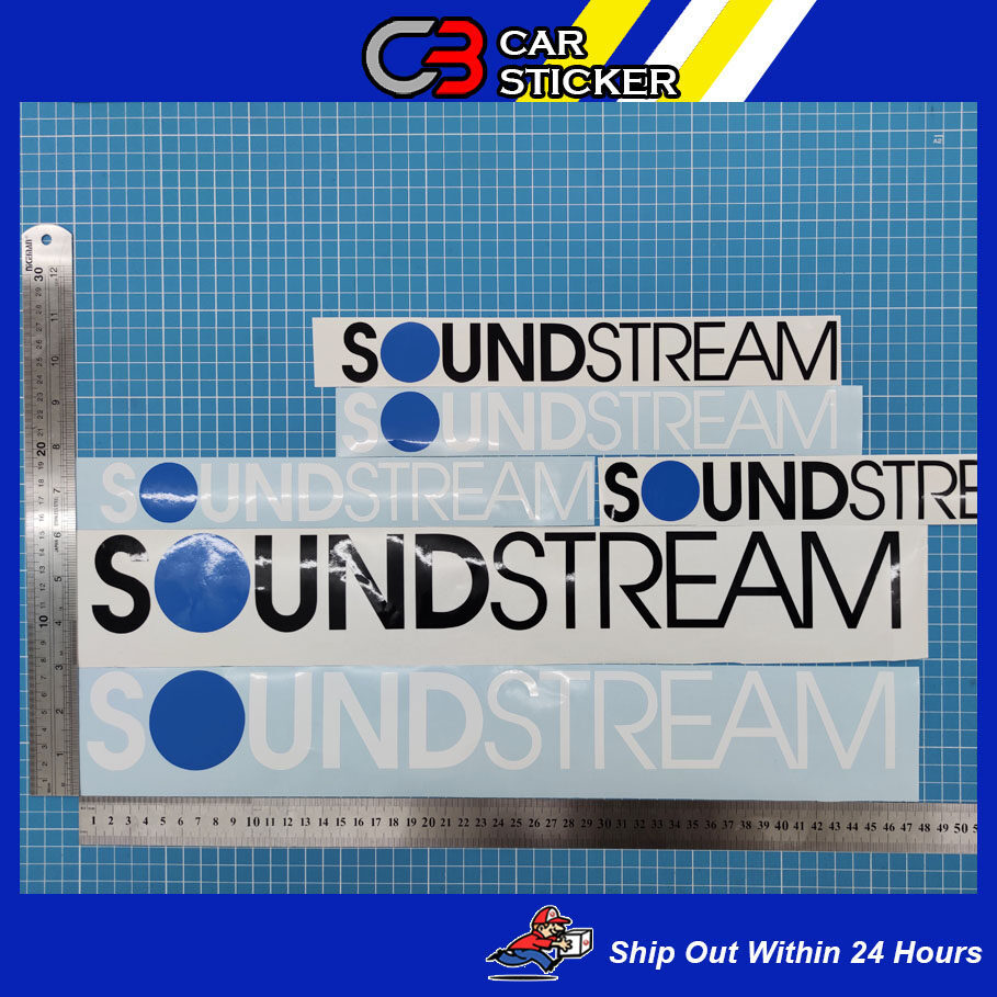 Soundstream Car Sticker / cs644 | Lazada