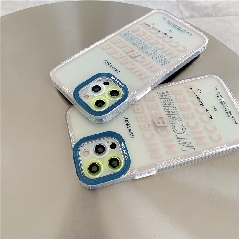 โปร่งใสง่ายซิลิโคนสำหรับ iPhone 12 11 Pro Max Mini SE 2020 7 8 Plus ...