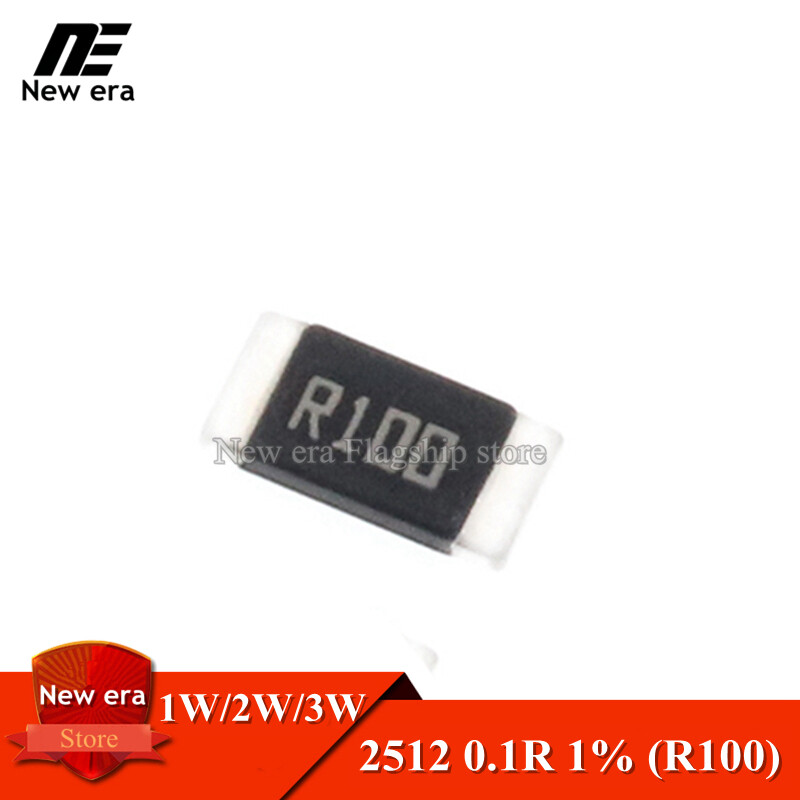 20Pcs 2512ตัวต้านทาน SMD 1W 2W 3W 1% 0.1R 0.1ohm (R100) ความต้านทานใหม่เดิม - jiashop - ThaiPick