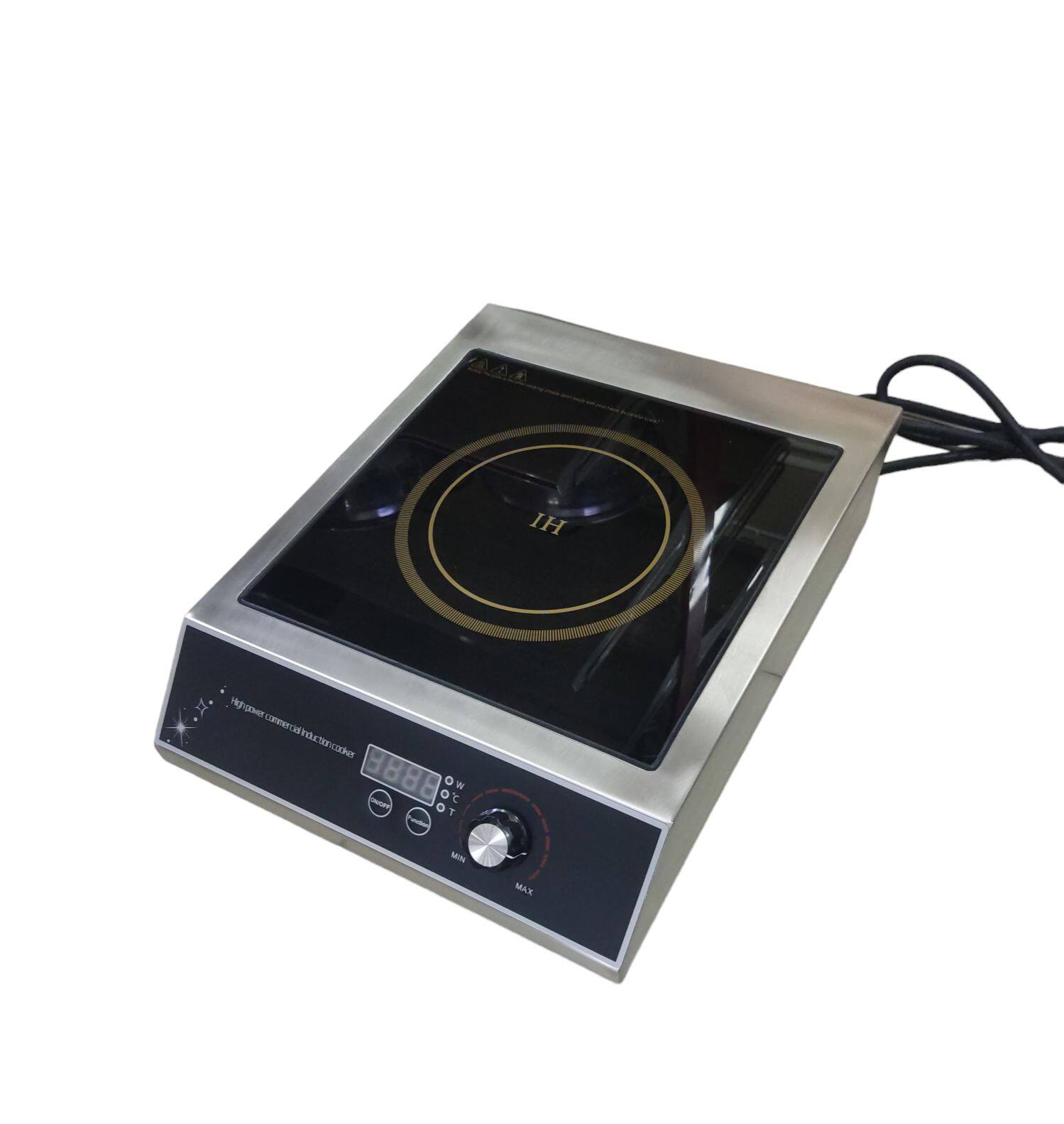 FULLY STAINLESS STEEL HEAVY DUTY COMMERCIAL INDUCTION COOKER 3500W | Lazada
