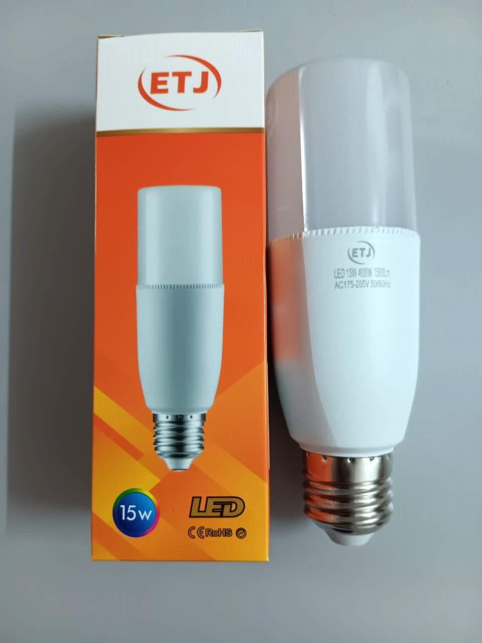 LED Stick Bulb E27 Mentol Light LED Bulb 10W /15W -( 3000K /4000K ...