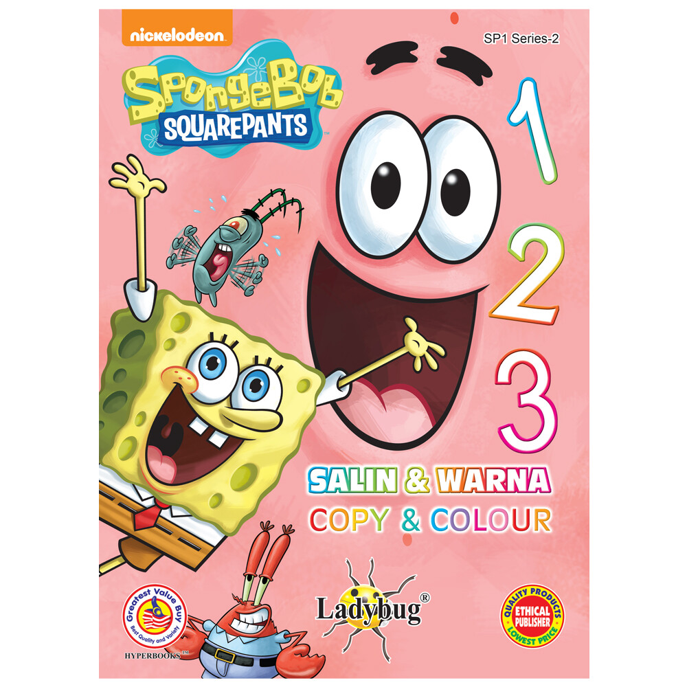 Spongebob Squarepants- Copy & Colour SP1 SERIES 2 | Lazada