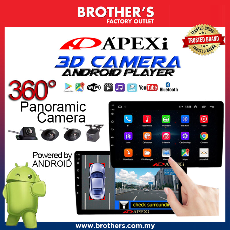 Apexi 360° Panaromic Camera 3D Camera Android Player 9 / 10 ...