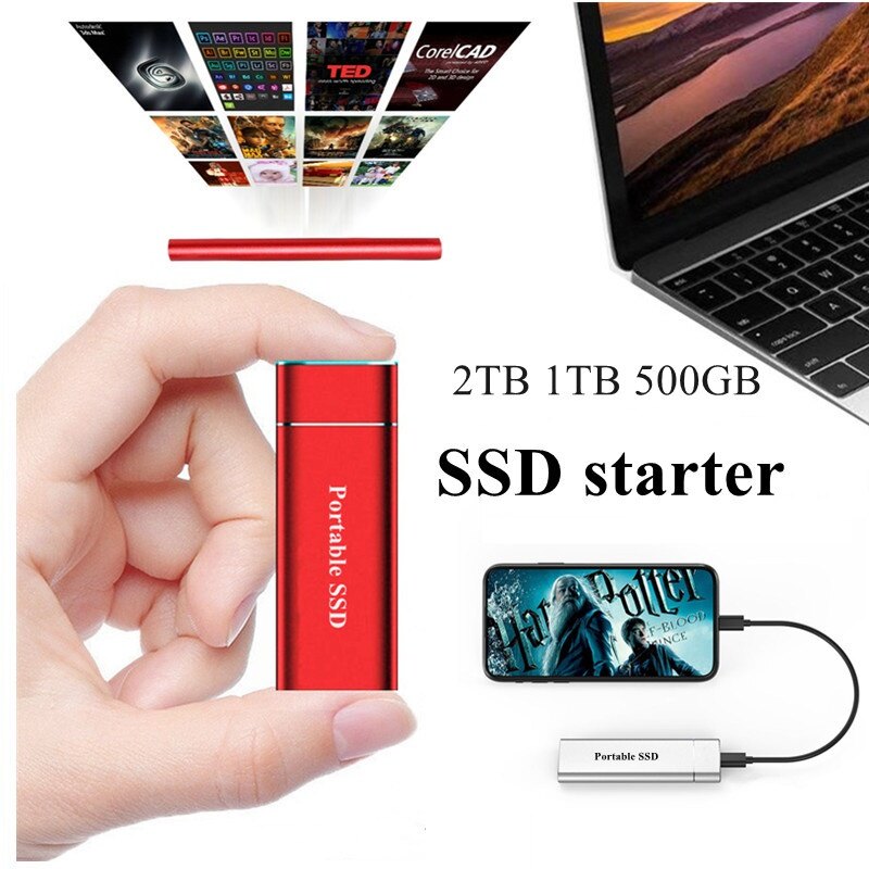 Original Portable External Hard Drive Disks 16TB 4TB 8TB For PC Laptop ...
