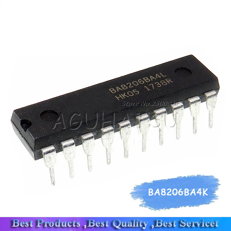 2ชิ้นBA8206BA4K BA8206BA4 DIP-18พัดลมไฟฟ้าชิปICบูรณาการ | Lazada.co.th