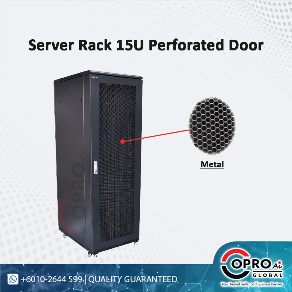[READY STOCK] Primestar 18U 19" Floor Standing Server Rack, Perspex ...