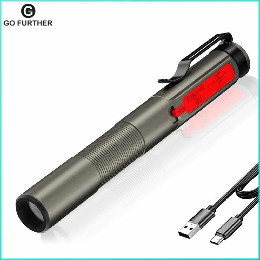 Professional First Aid Work Inspection Flashlight Aluminum Alloy ...