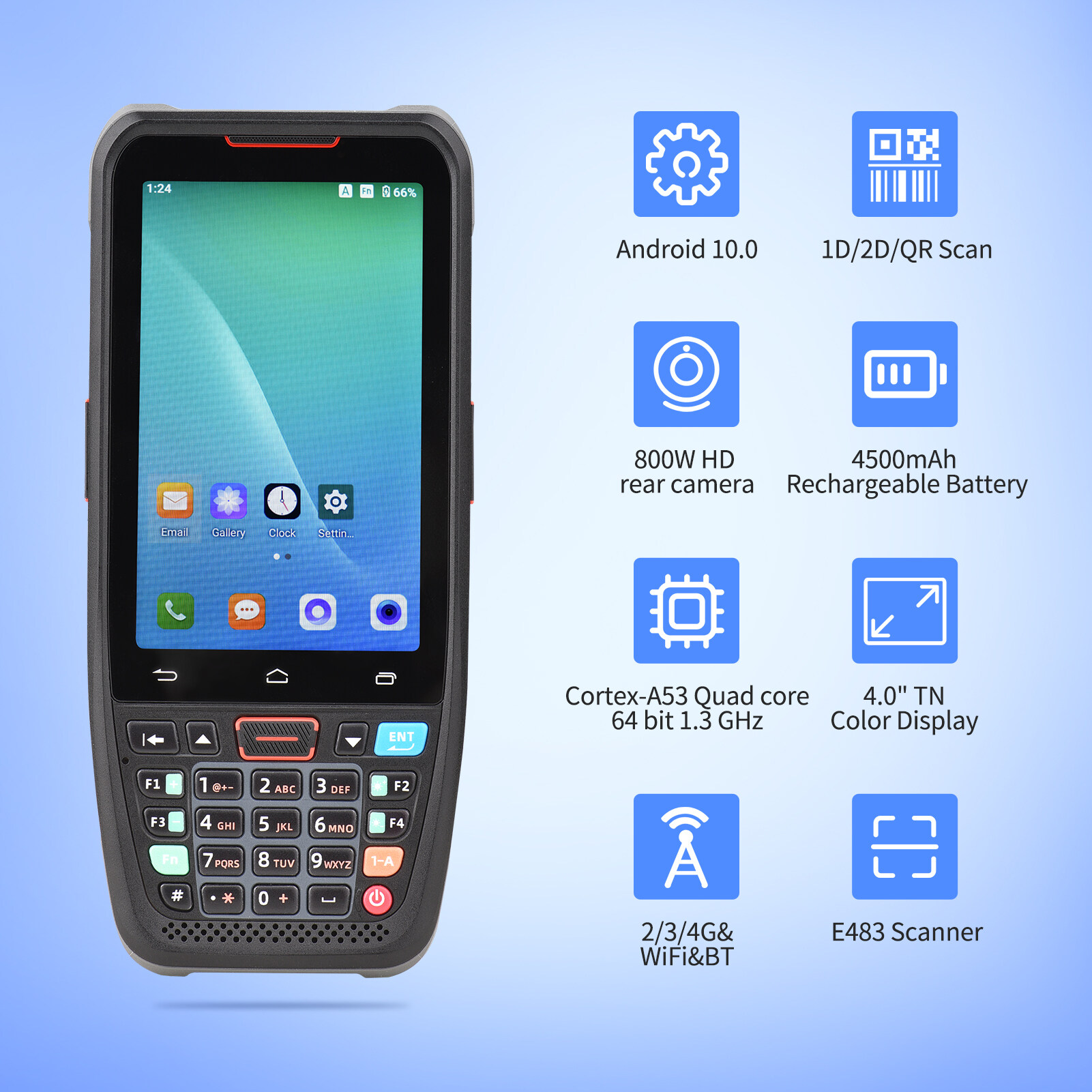 Handheld POS Android 10.0 PDA Terminal 1D/2D/QR Barcode Scanner with ... Handheld POS Android 10.0 PDA Terminal 1D/2D/QR Barcode Scanner with ...