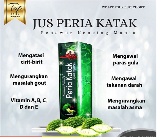 Jus Peria Katak Trial 15 Sachet (Pastikan Yang Original Keluaran Ustaz ...