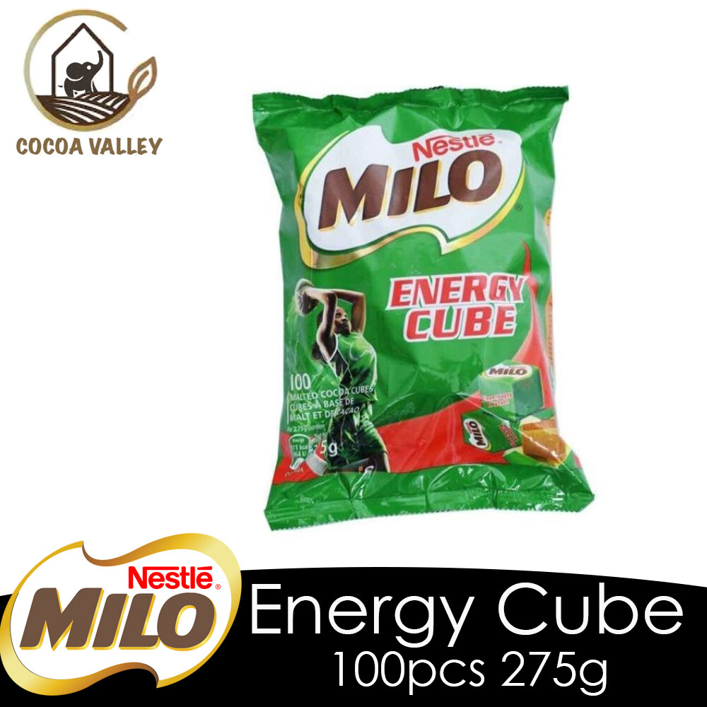 Milo Energy Cube 100pc Pack 275g | Lazada