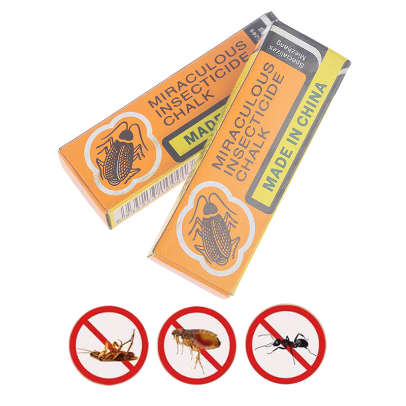 【qushaigao】3Box Pest Control Magic Pen Chalk Medicine Insecticide ...