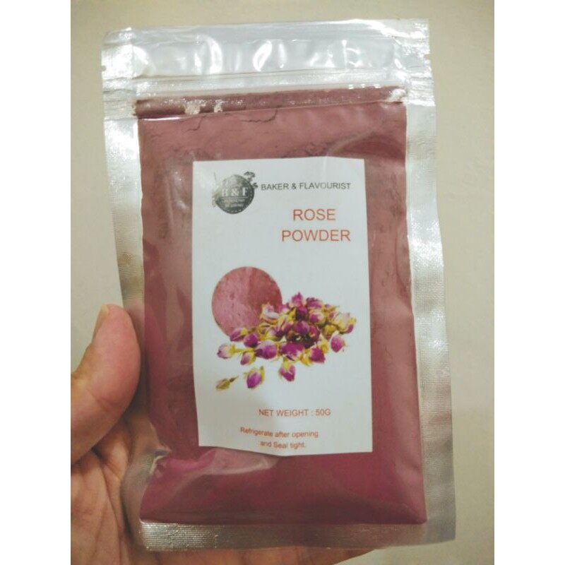 Premium Rose Powder 天然玫瑰粉 100g 可食用 玫瑰花粉 樱花粉 玫瑰花瓣 薰衣草粉 sakura flower ...
