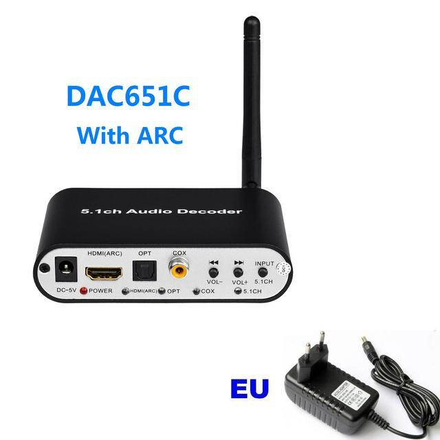 5.1 Channel DTS Dolby/AC-3 Audio Decoder Digital Fiber Coaxial to ...