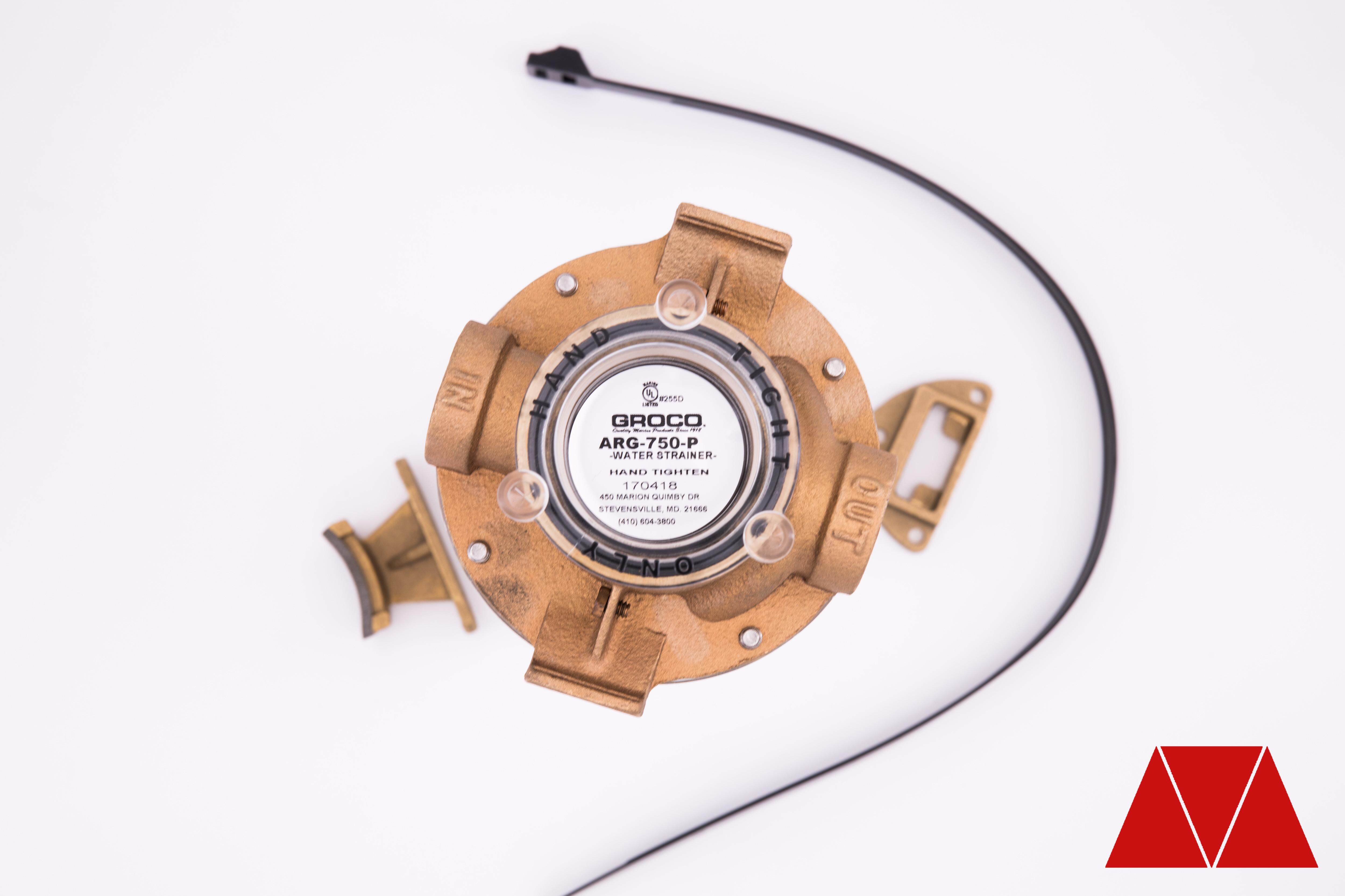 Groco Raw Water Strainer with non Metallic Basket -3/4’’ (ARG-750-P ...