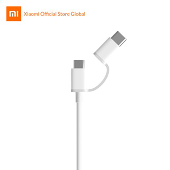 Mi 2-in-1 USB Cable (Micro USB to Type C) 100cm Global Version | Lazada PH