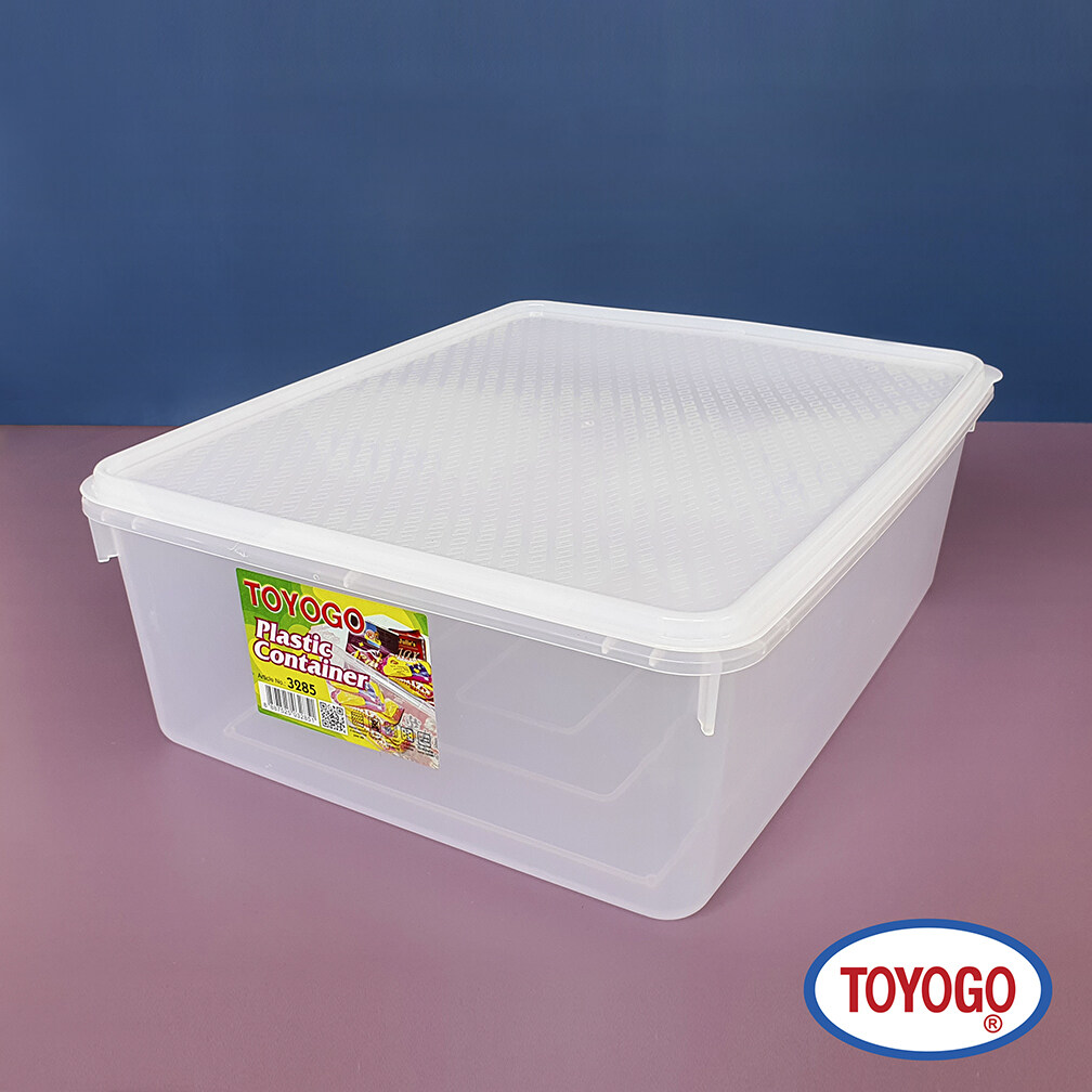 TOYOGO 3283/84/85 Multi Storage Container with Lid (3L/5L/8L) | Lazada