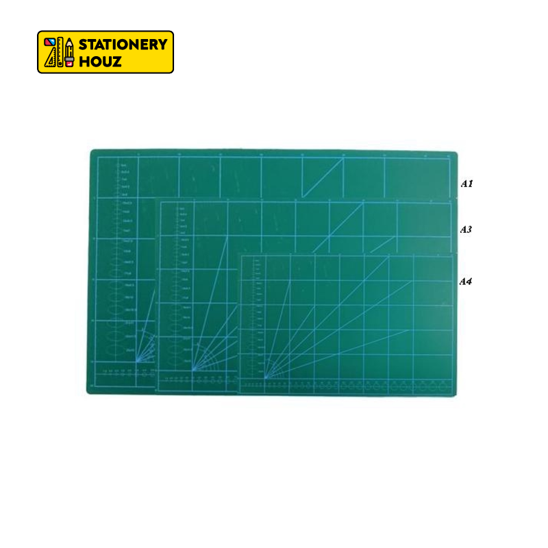 Stationery Houz A4 Size Cutting Mat-Green Cutting Mat Paper Cutting ...