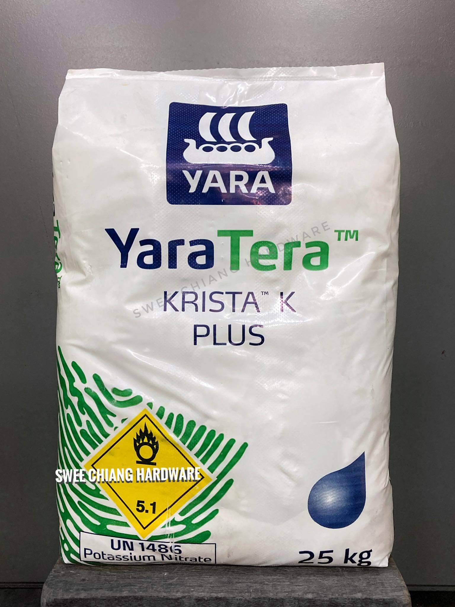 YaraTera KRISTA K PLUS 25kg Fully Water Soluble Potassium Nitrate EC ...