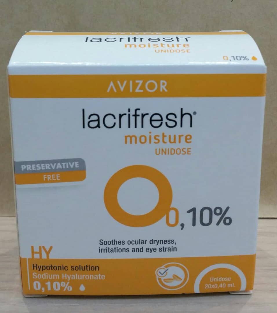 Avizor Moisture Unidose Eye Drops Sodium Hyaluronate (Spain) | Lazada