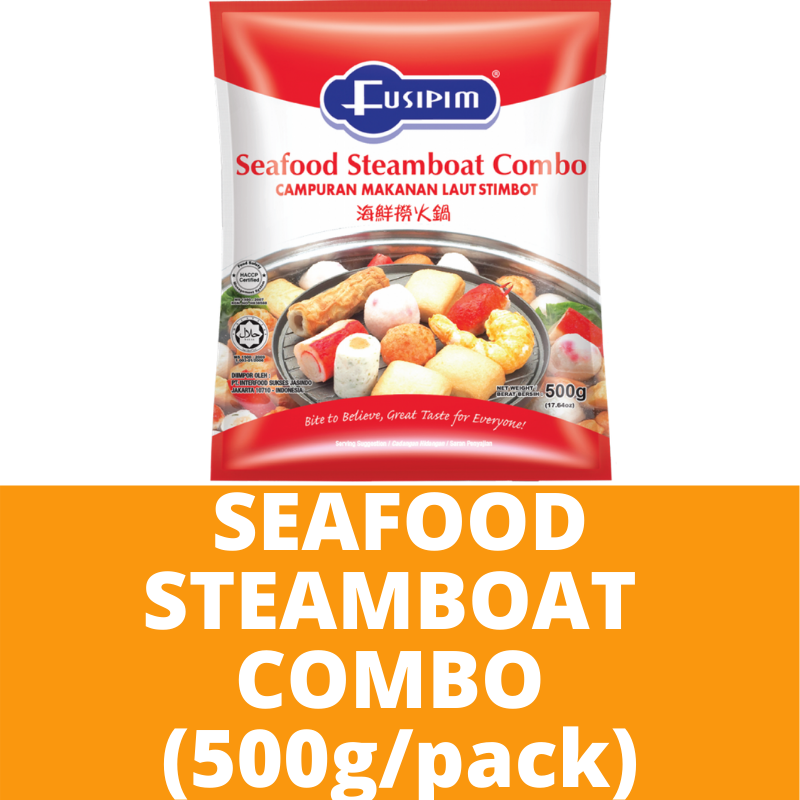 Fusipim Seafood Steamboat Combo (500g per Pack) 海鲜捞火锅 Campuran Makanan ...