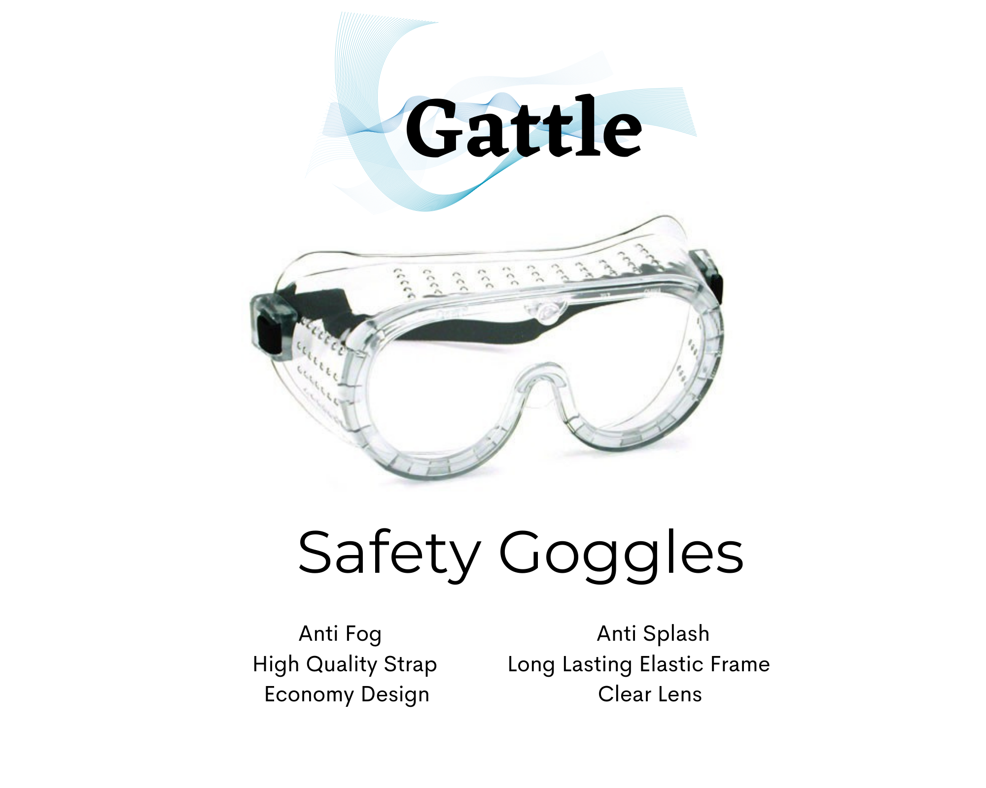 Full Enclosed Clear Anti-Fog Safety Goggle | Lazada