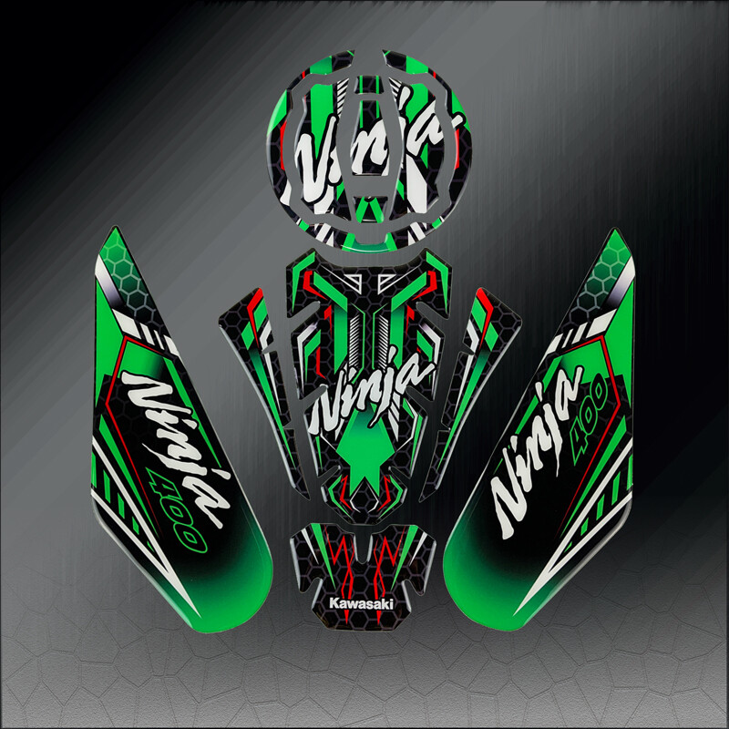motorcycle Ninja 400 tank stickers For KAWASAKI | Lazada PH